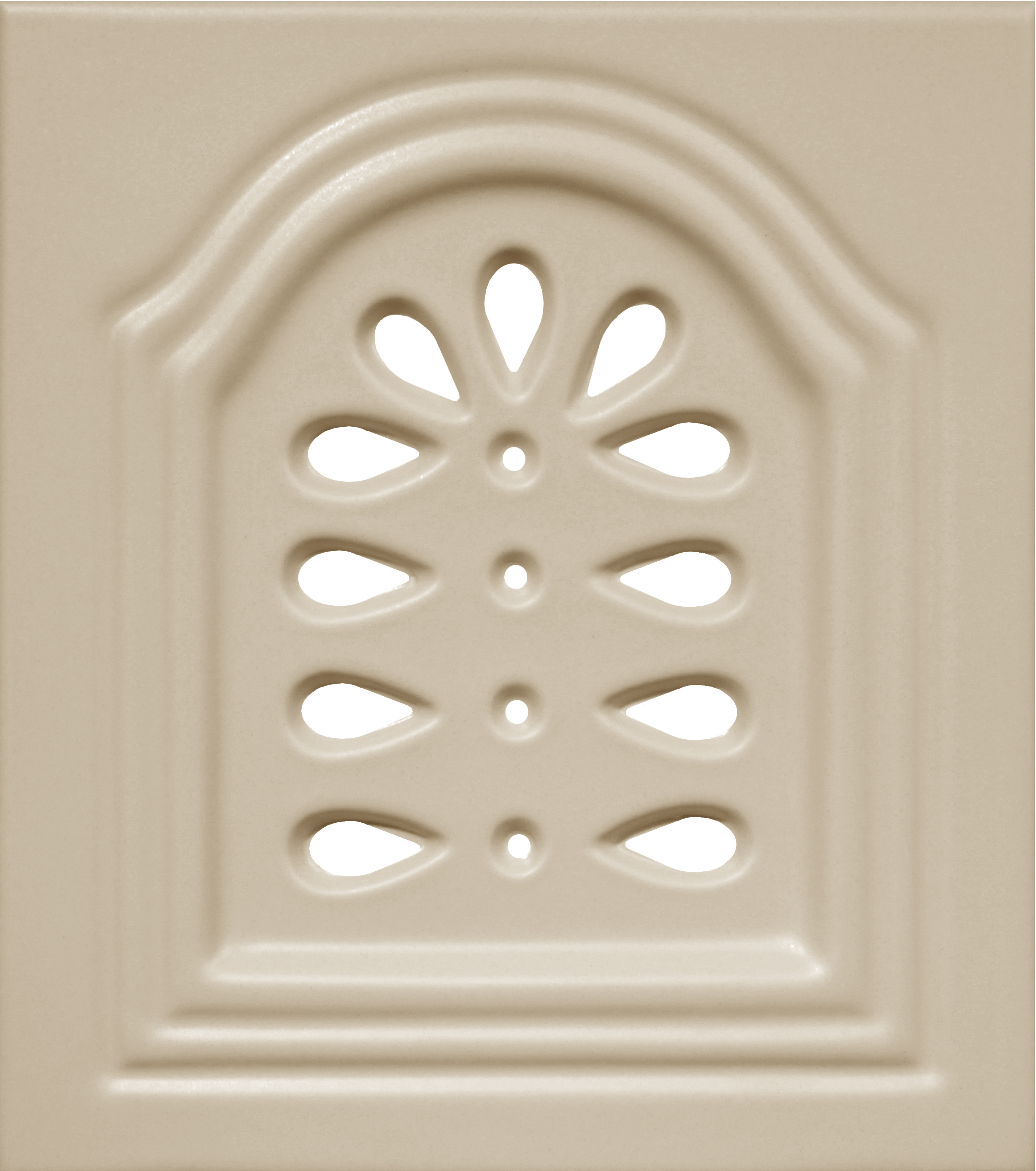 Perforated Gate tile flower pattern - HQ Keramik